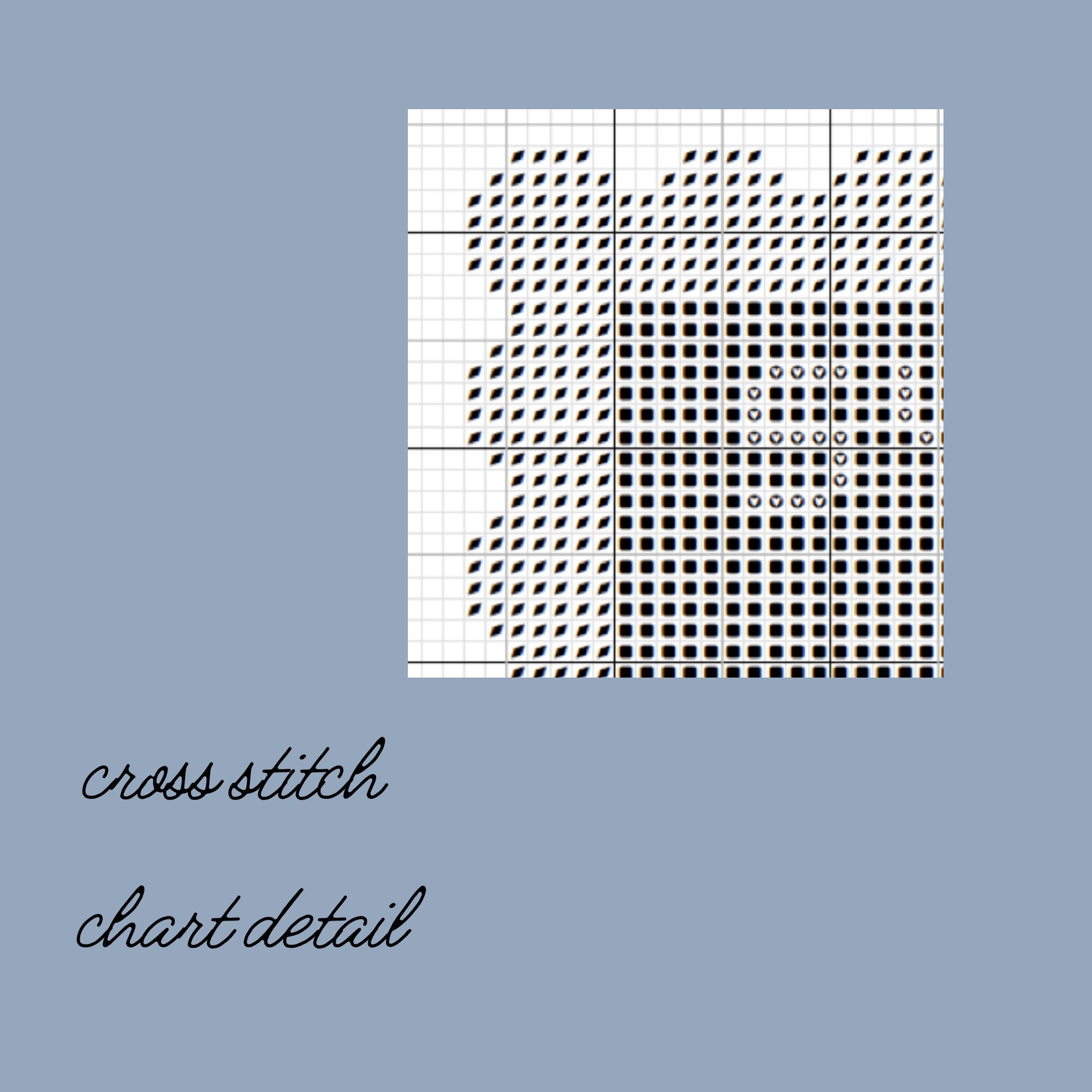 Sydney Stamp Shaped Landscape Cross Stitch Pattern, Modern Cross Stitch ...