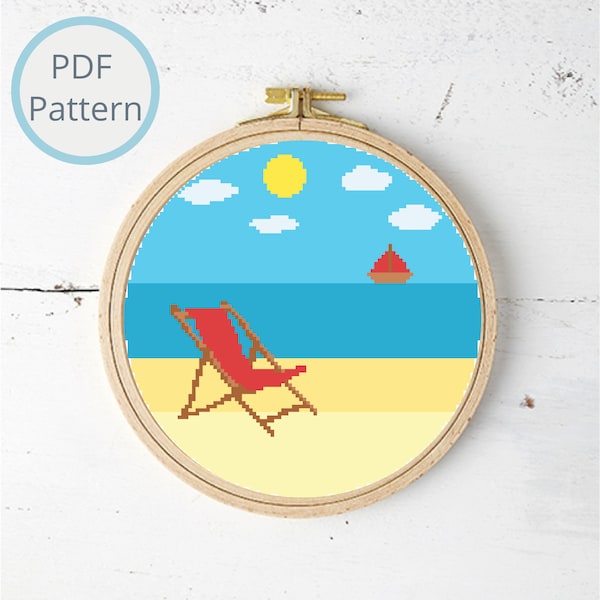 Beach Chair Pattern - Etsy