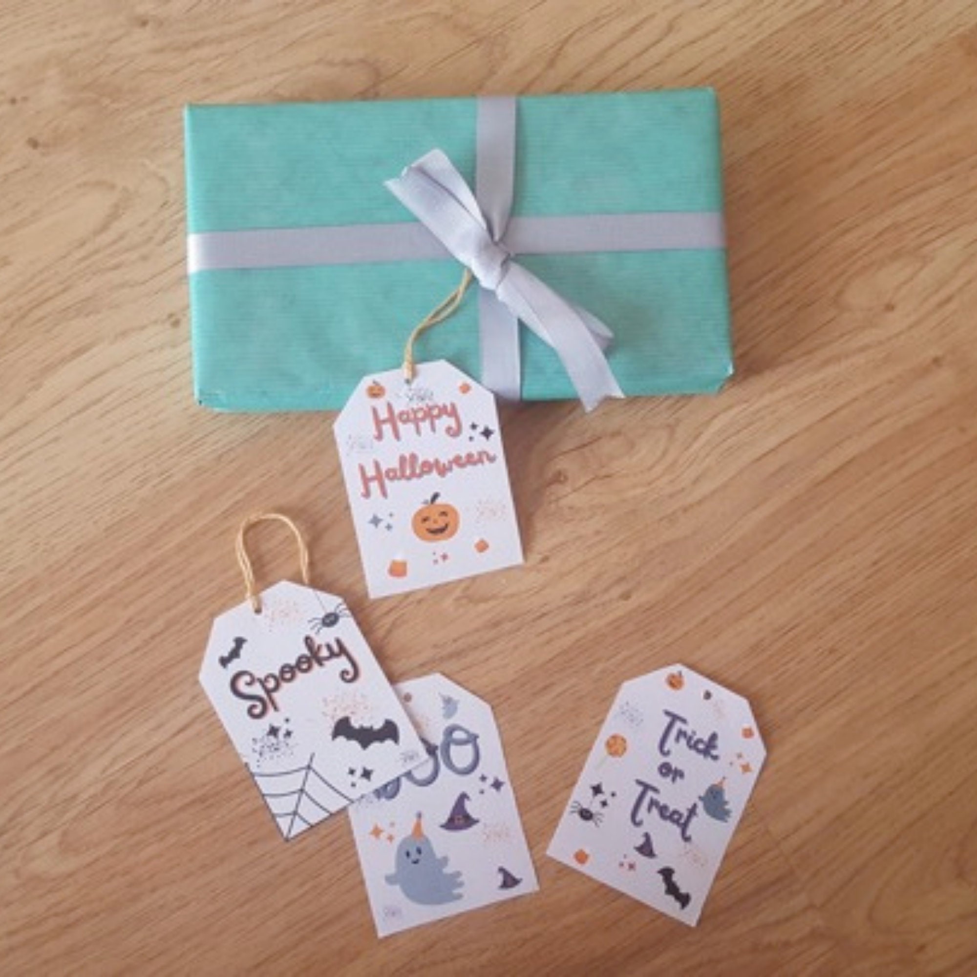 Printable Halloween Gift Tags, Happy Halloween Gift Tags, Halloween ...