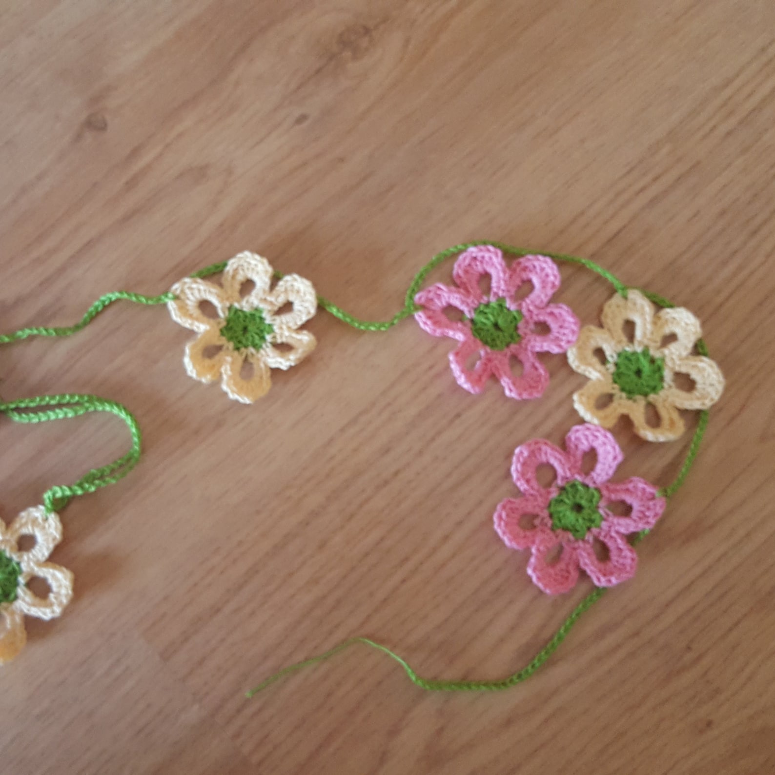 Crochet Flower Garland Pattern Crochet Party Garland - Etsy