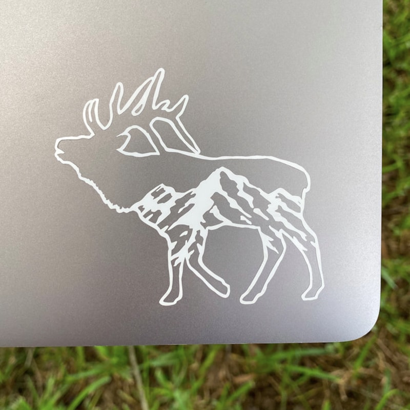 Elk Decal - Etsy