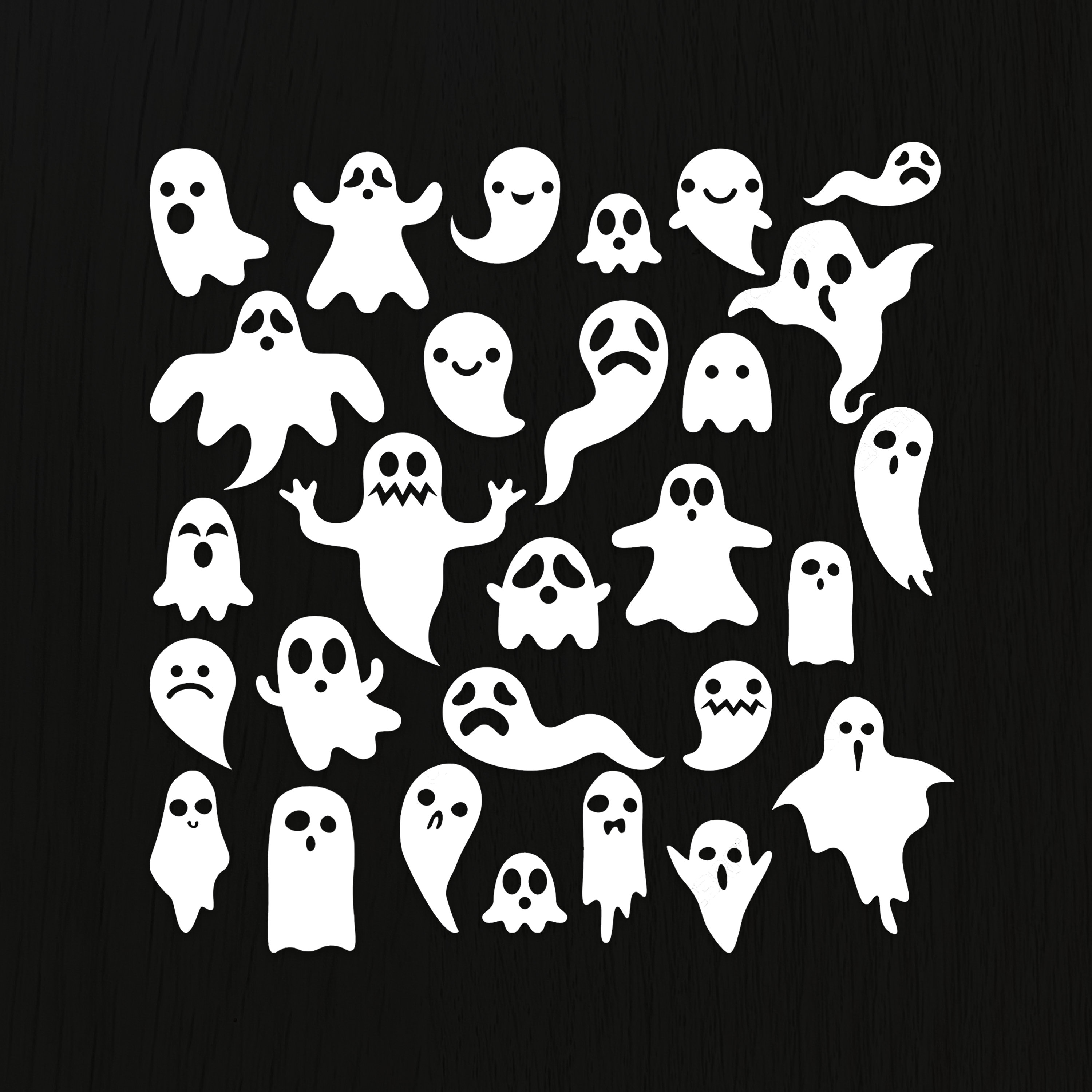 Scary Ghosts Sticker