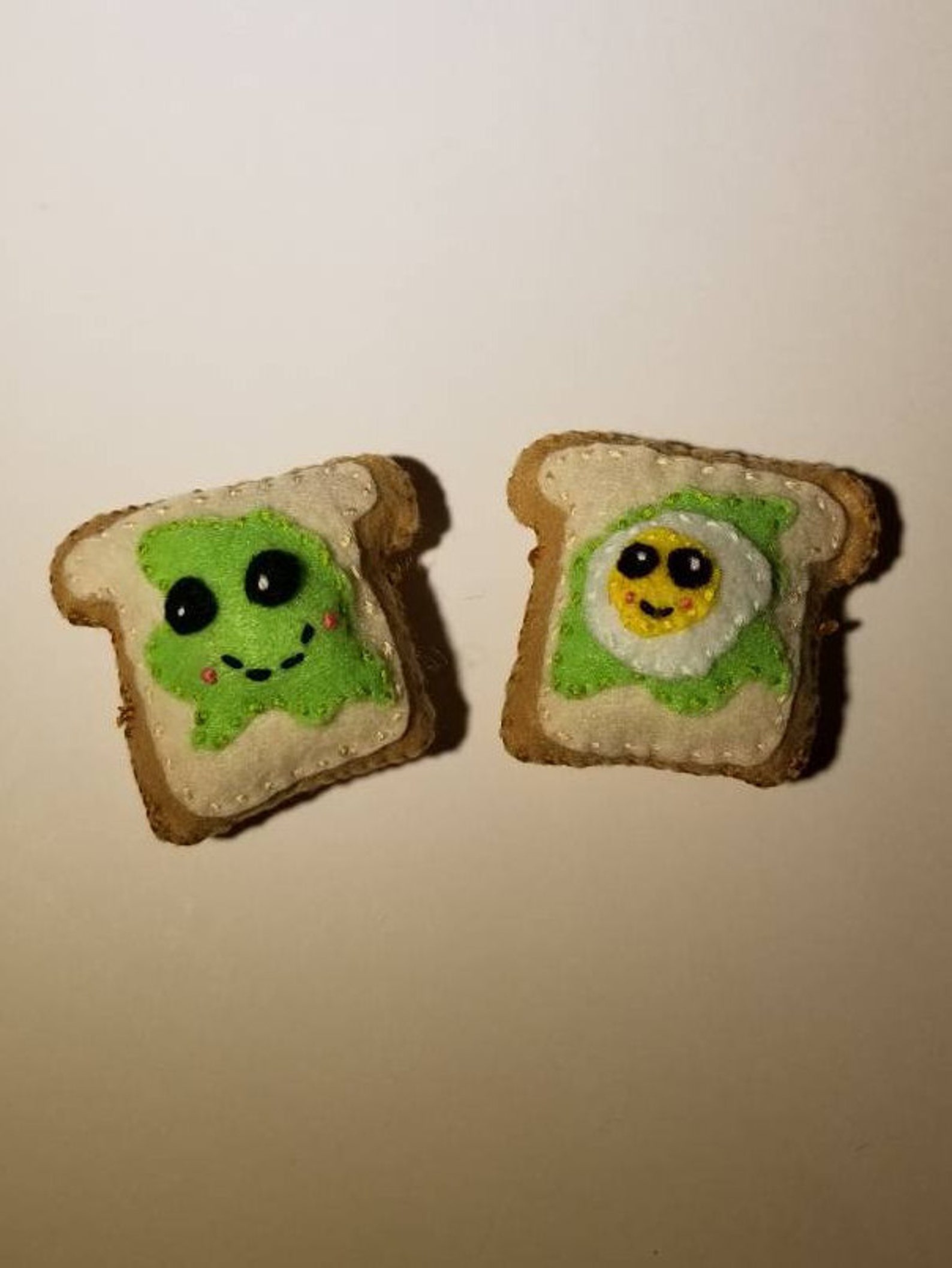 Avocado Toast Buddies Bread Pals Hipster Sandwich Felt Cute - Etsy
