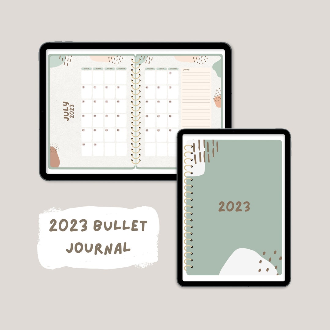 Printable Bullet Journal // Digital Bullet Journal for Goodnotes ...