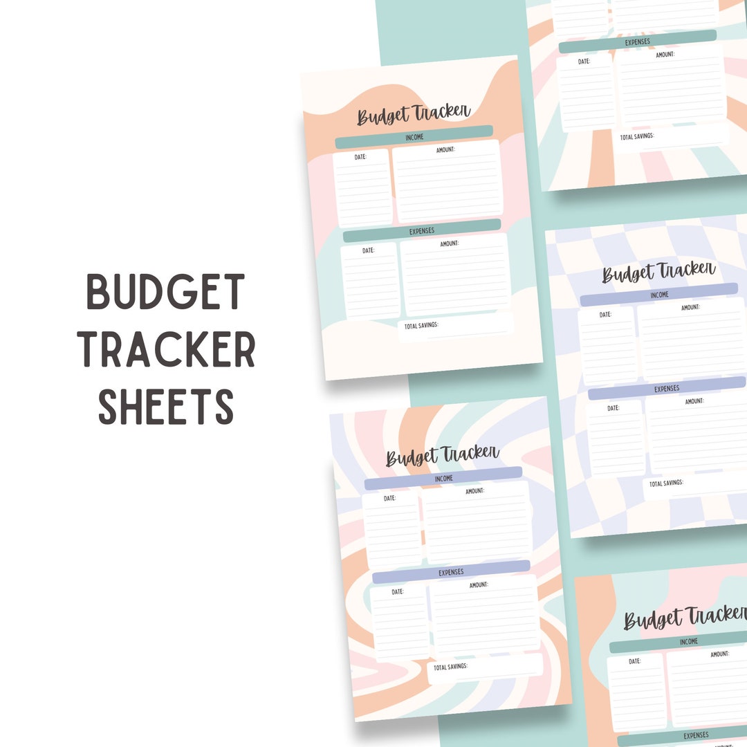 Retro Planner // Printable Planner Spreads // Digital Planner Spreads ...