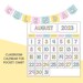 Classroom Calendar // Pocket Chart Calendar // Printable Calendar ...