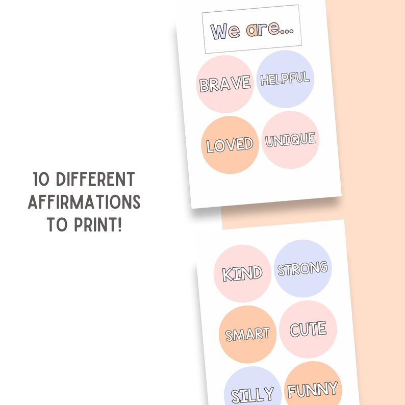 Classroom Decor // Student Affirmations // Affirmation Cards for Kids ...