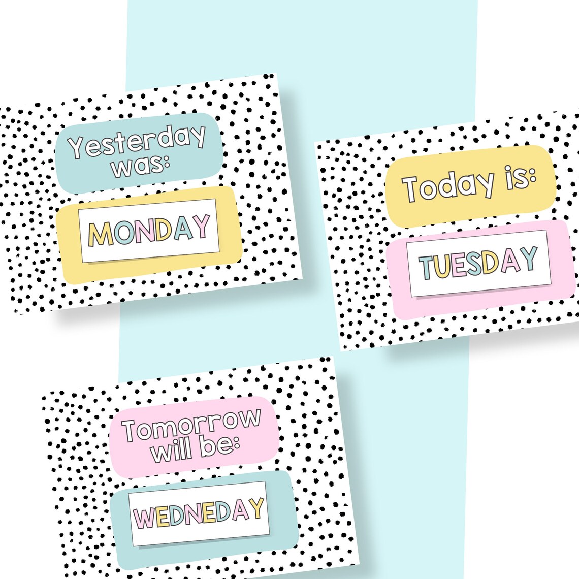 Classroom Calendar // Pocket Chart Calendar // Printable Calendar ...