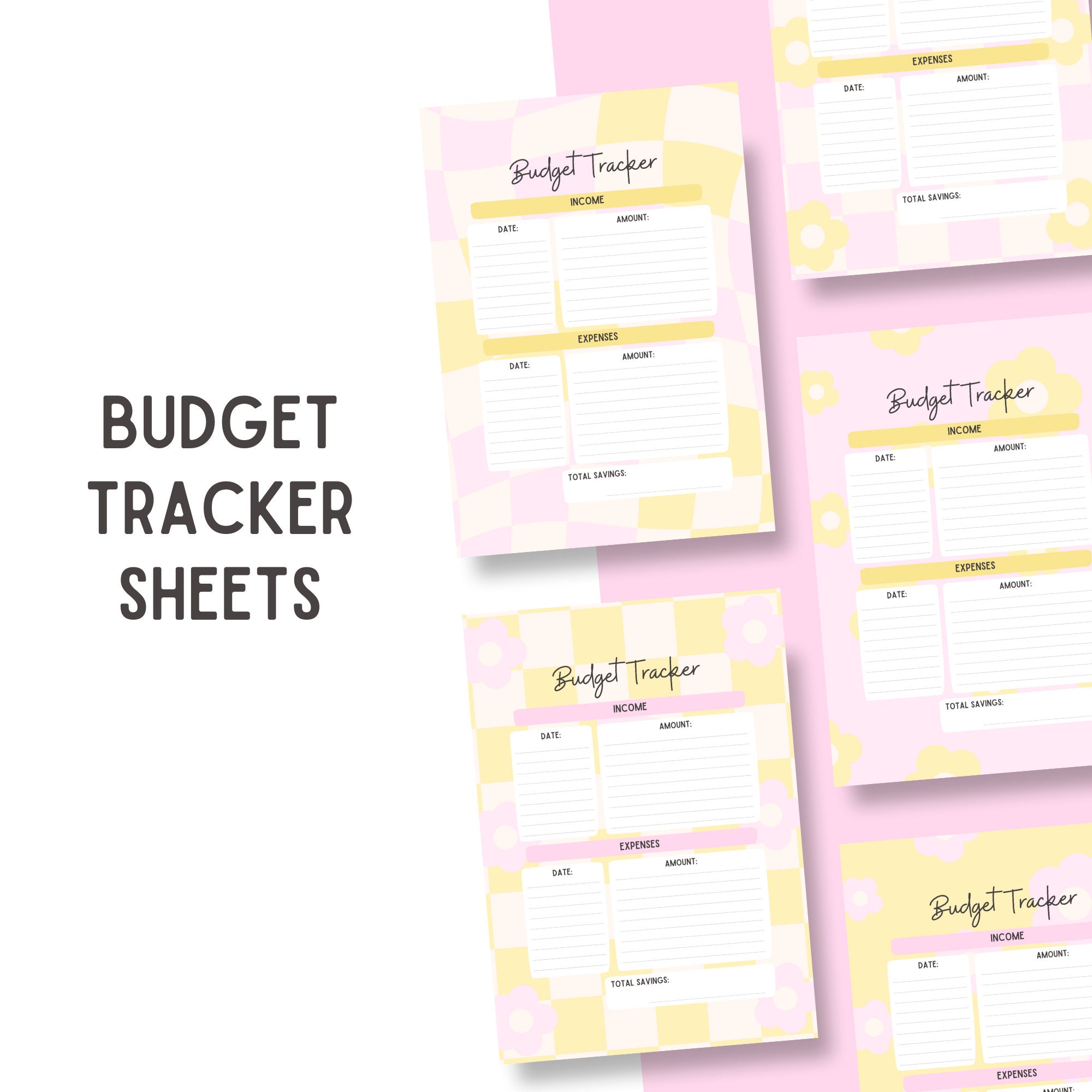 Retro Planner // Printable Planner Spreads // Digital Planner - Etsy