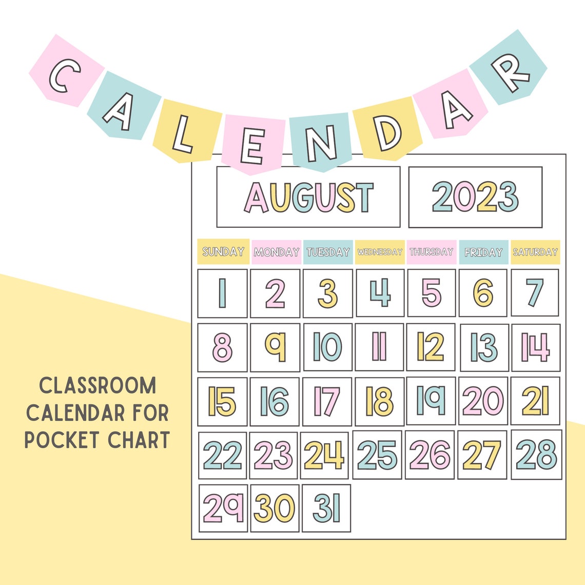 Classroom Bundle // Classroom Calendar // Classroom Affirmations ...