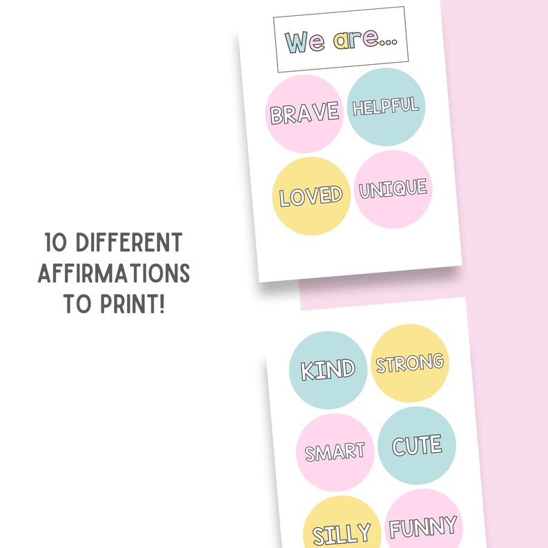 Classroom Decor // Student Affirmations // Affirmation Cards for Kids ...
