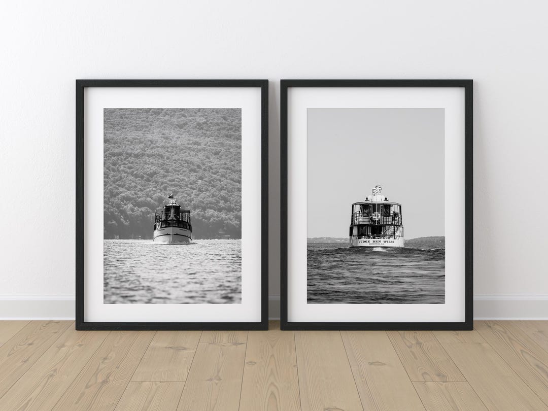 Skaneateles Lake Judge Ben Wiles Photo Print Set | Finger Lakes Wall ...