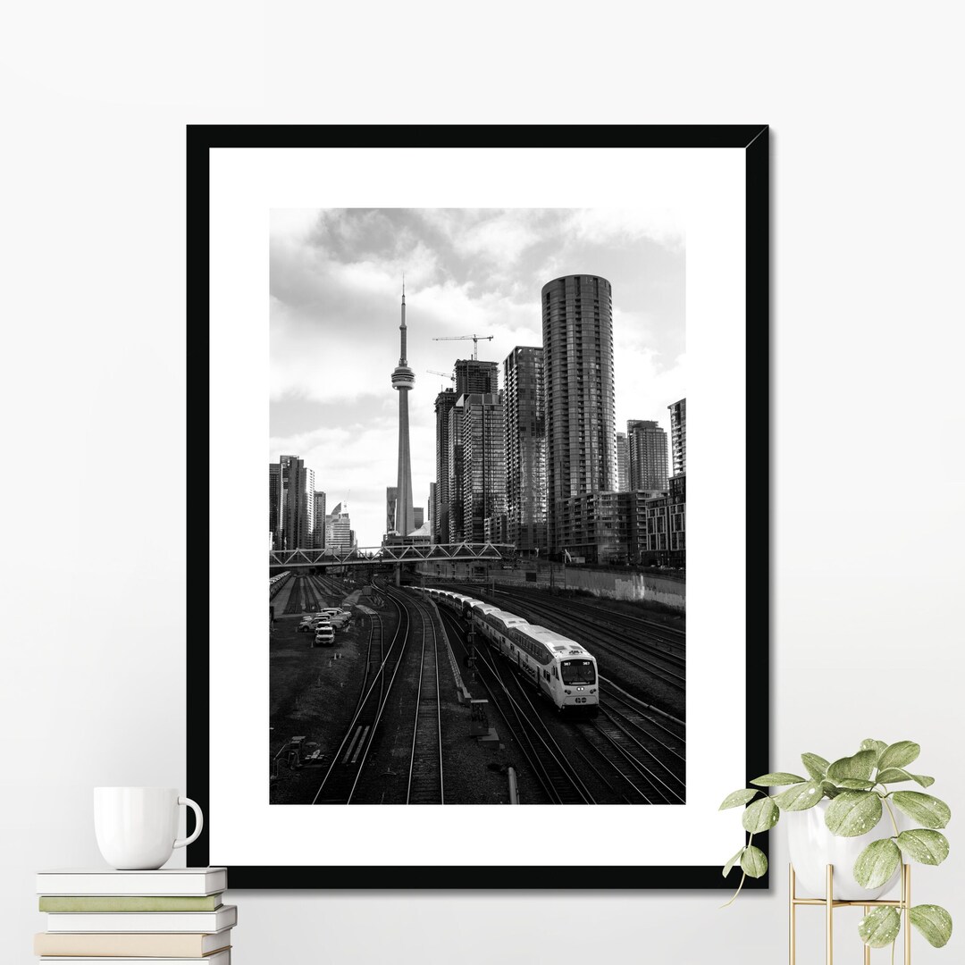 Toronto Canada Wall Art | CN Tower Photo Print - Etsy