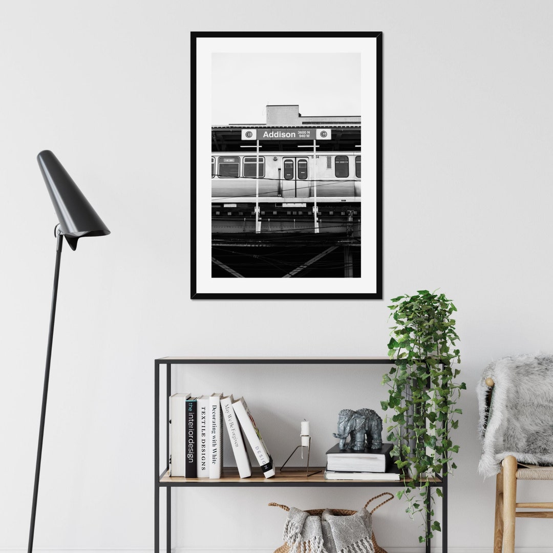 Wrigley Field Chicago Photo Print | Addison Station | Chicago Cubs Wall ...