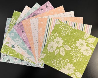 Simply Marbelous Designer Series Paper 6 X 6 12 SHEETS - Etsy