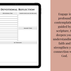 Devotional Planner | Bible Study Guide | Daily Gratitude | Prayer ...