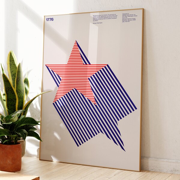 1776 Poster - Etsy