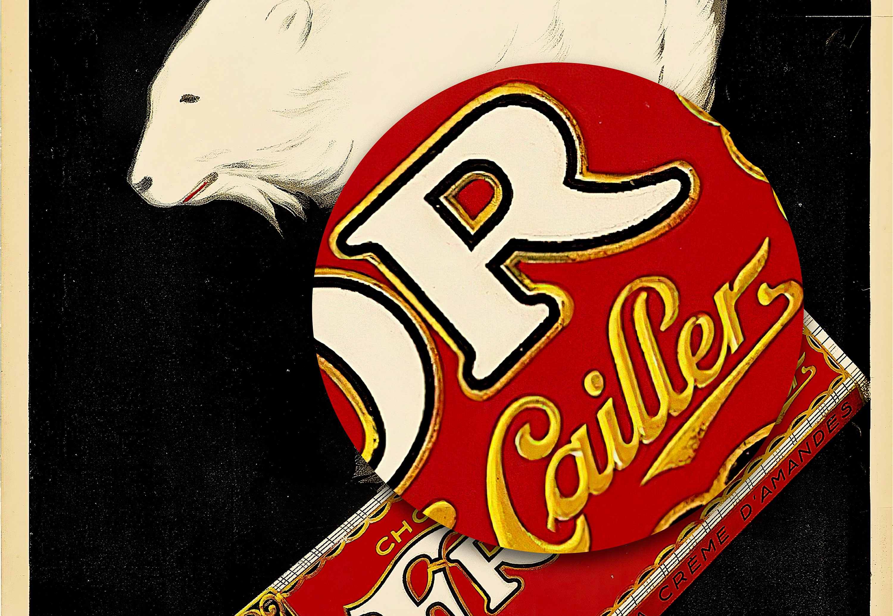 1929 Frigor Cailler Chocolate Bar Poster Wall Art Graphic Poster ...