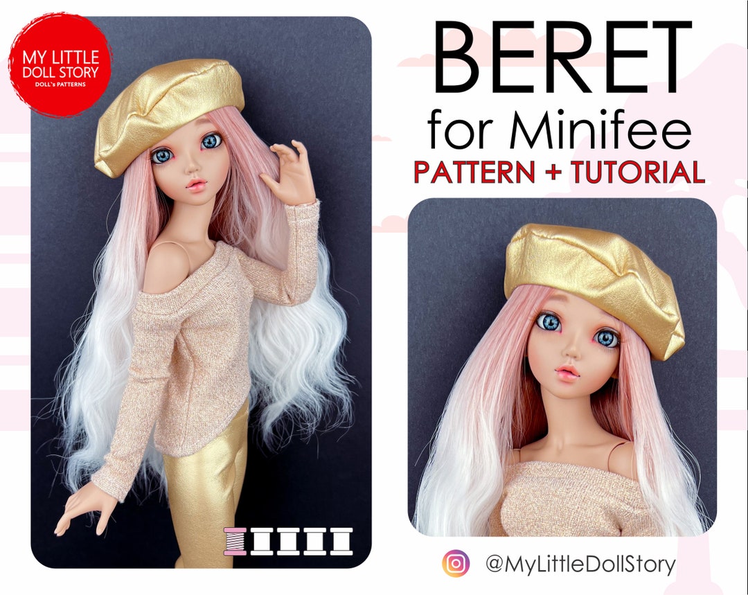 Minifee Pattern of the BERET in Digital PDF Format. the Beret Hat for ...