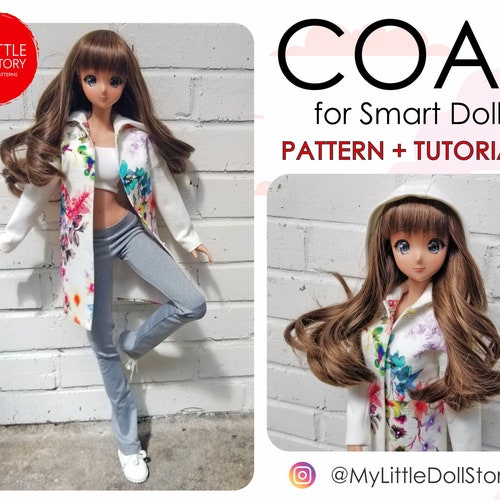 Smart Doll Pattern of the DRESS in Digital PDF Format for - Etsy