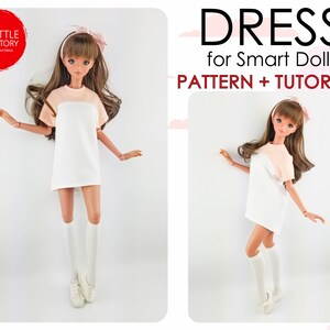 Smart Doll Pattern of the DRESS in digital PDF format for | Etsy