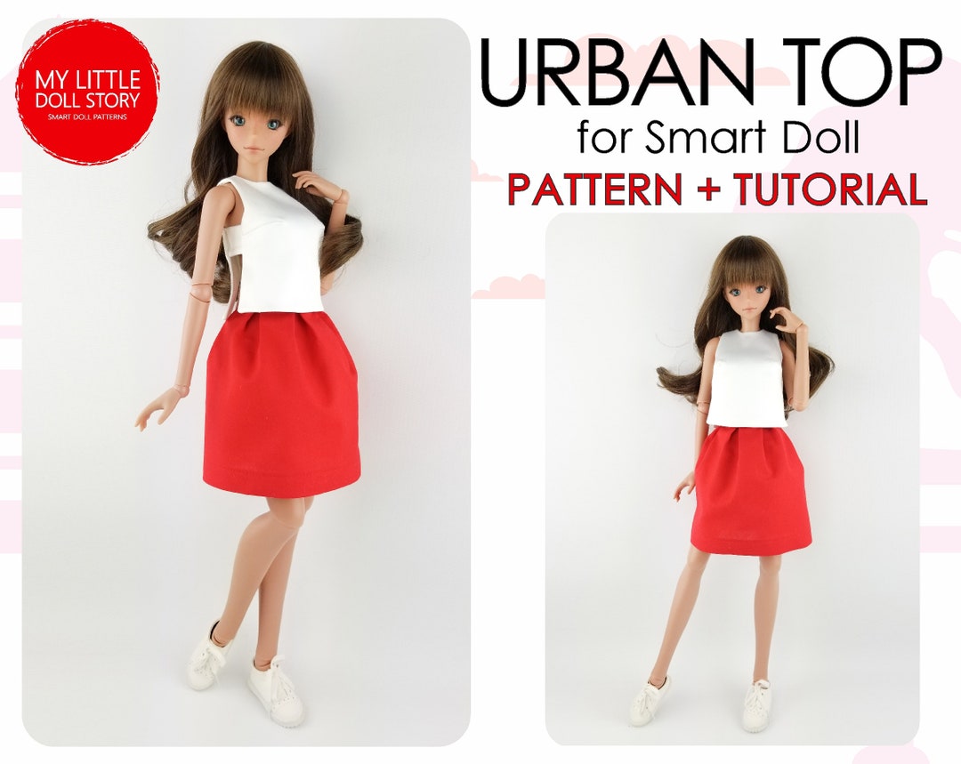 Smart Doll Pattern of TOP in Digital PDF Format and for Dolls Similar ...