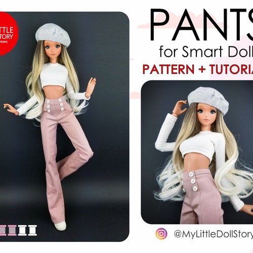 Smart Doll Pattern of the DRESS in Digital PDF Format for - Etsy