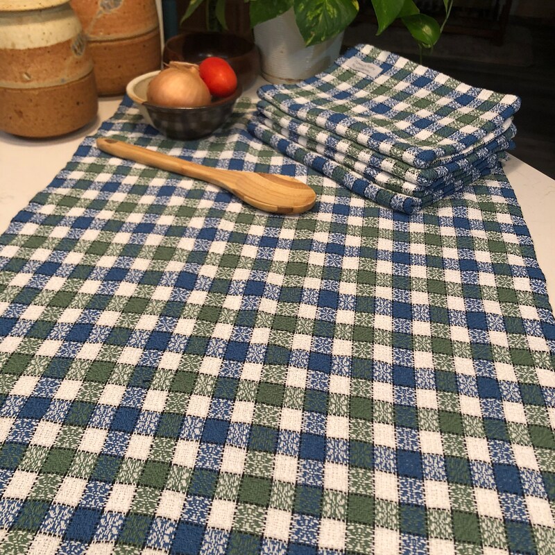 Green Kitchen Towels - Etsy