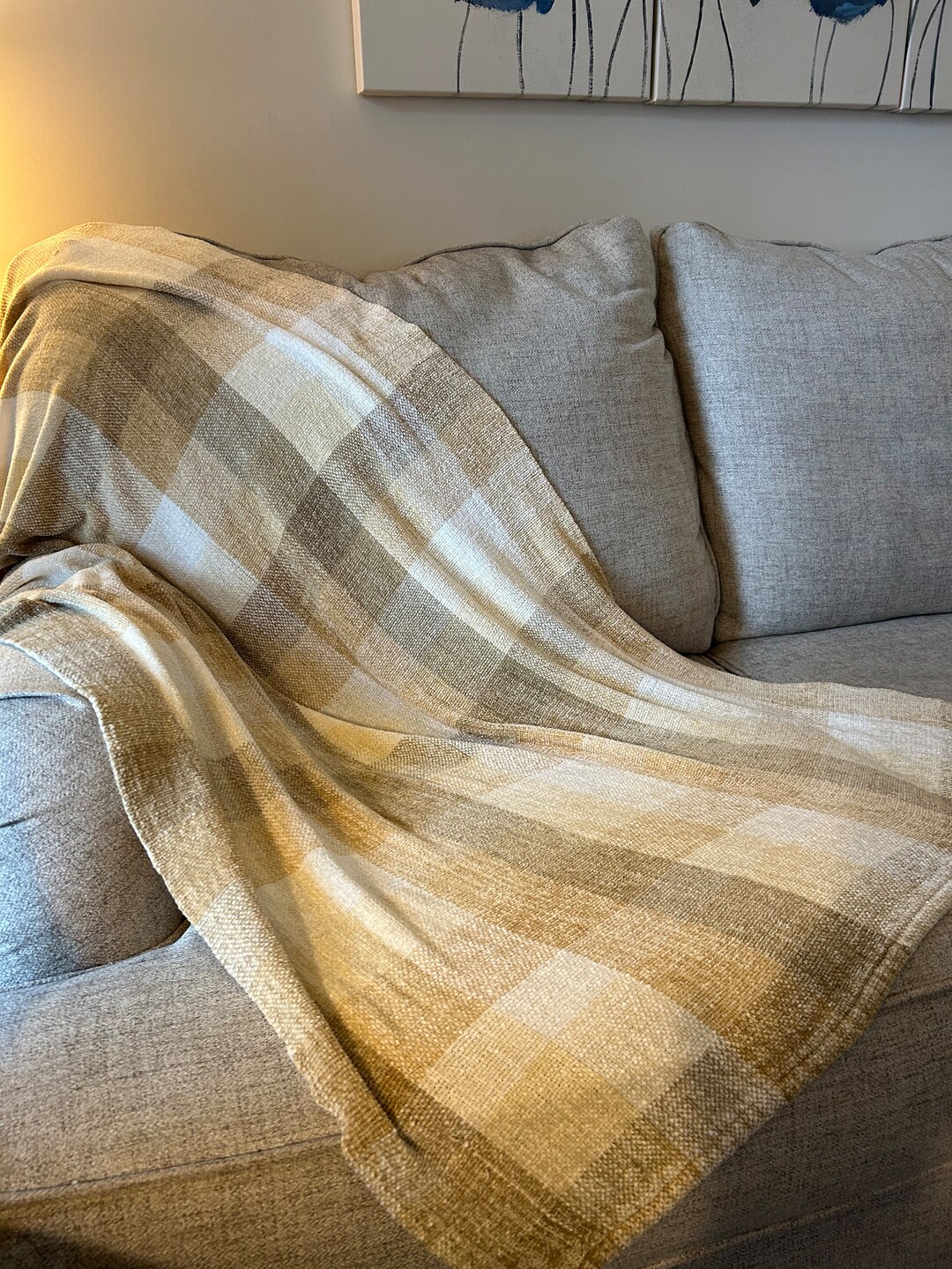 Handwoven Throw Blanket - Elegant and Soft Textured Home Accessory - Etsy