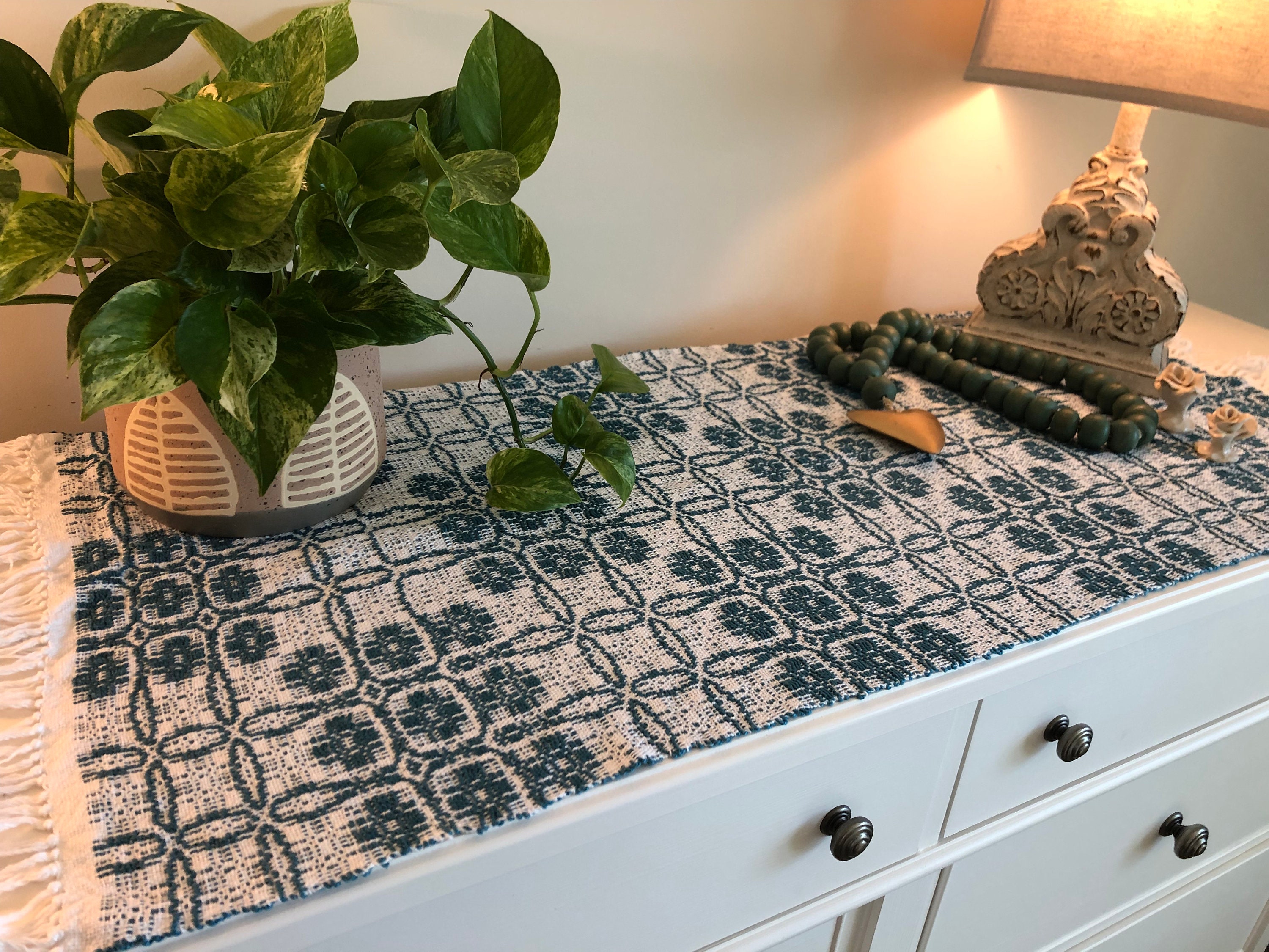 Handwoven Table Runner - Etsy