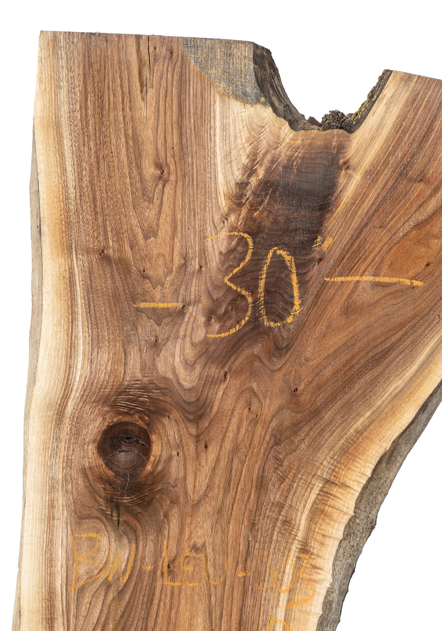 7 Foot Black Walnut Wood Slab. 7 Foot Black Walnut Coffee Table. Black ...