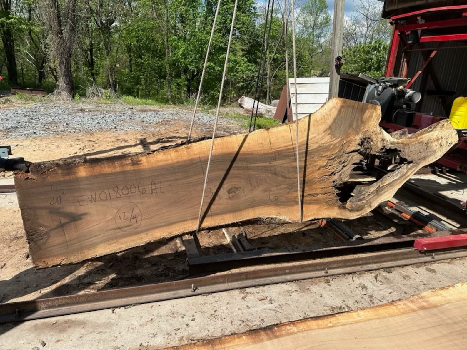 English Walnut Live Edge Wood Slabs - Etsy