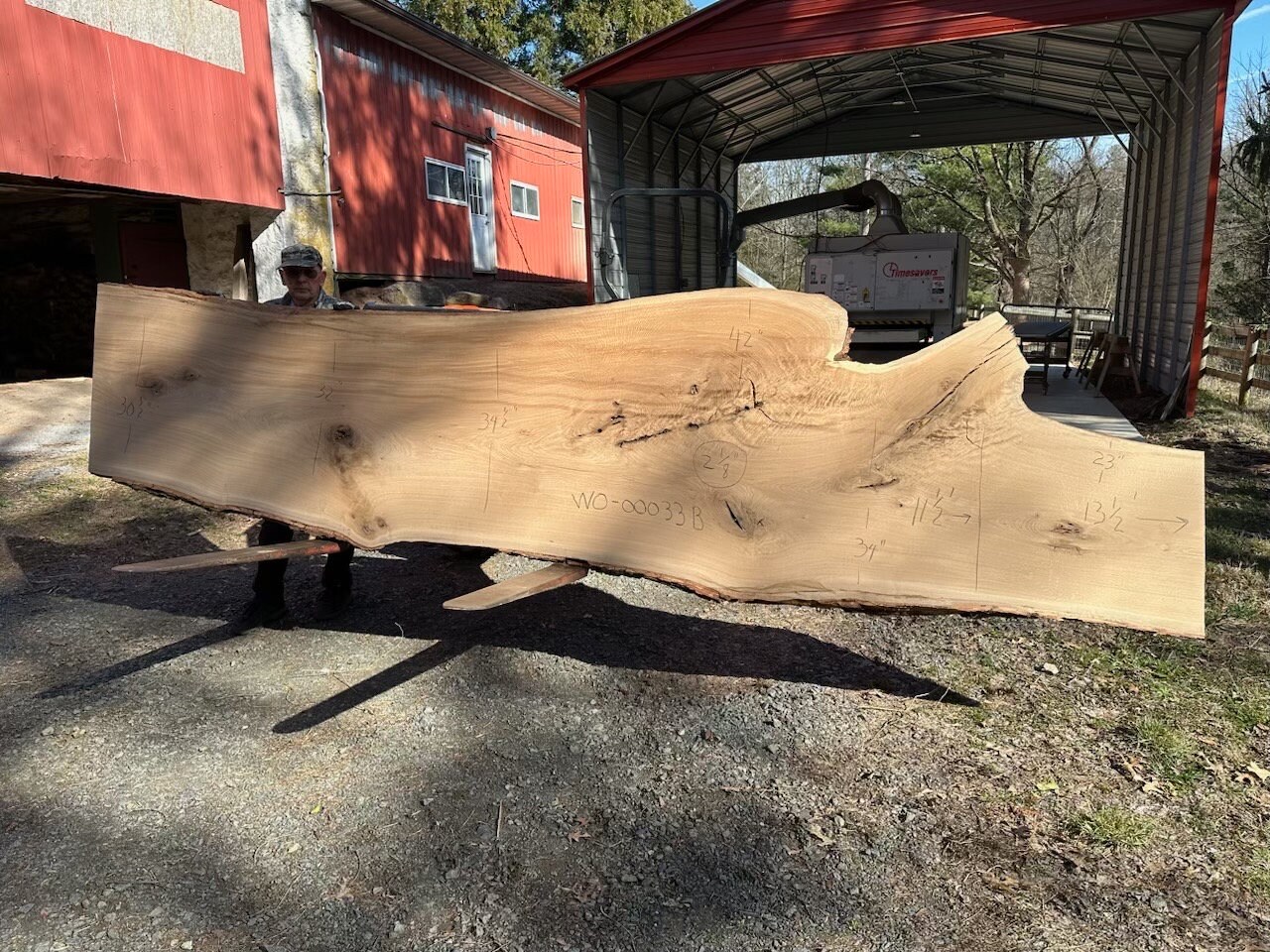 Large White Oak Wood Slabs Kiln Dried - Etsy