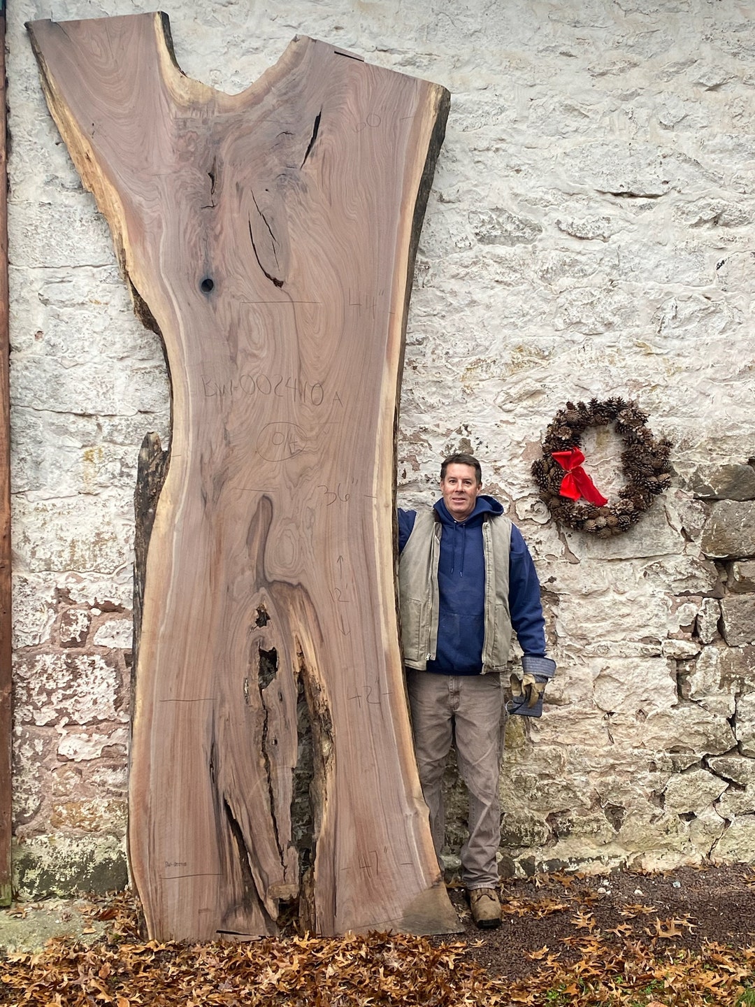 11 Foot Long Big Walnut Wood Slab - Etsy