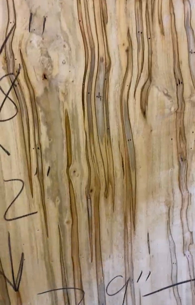 Spalted Maple Dining Table - Etsy