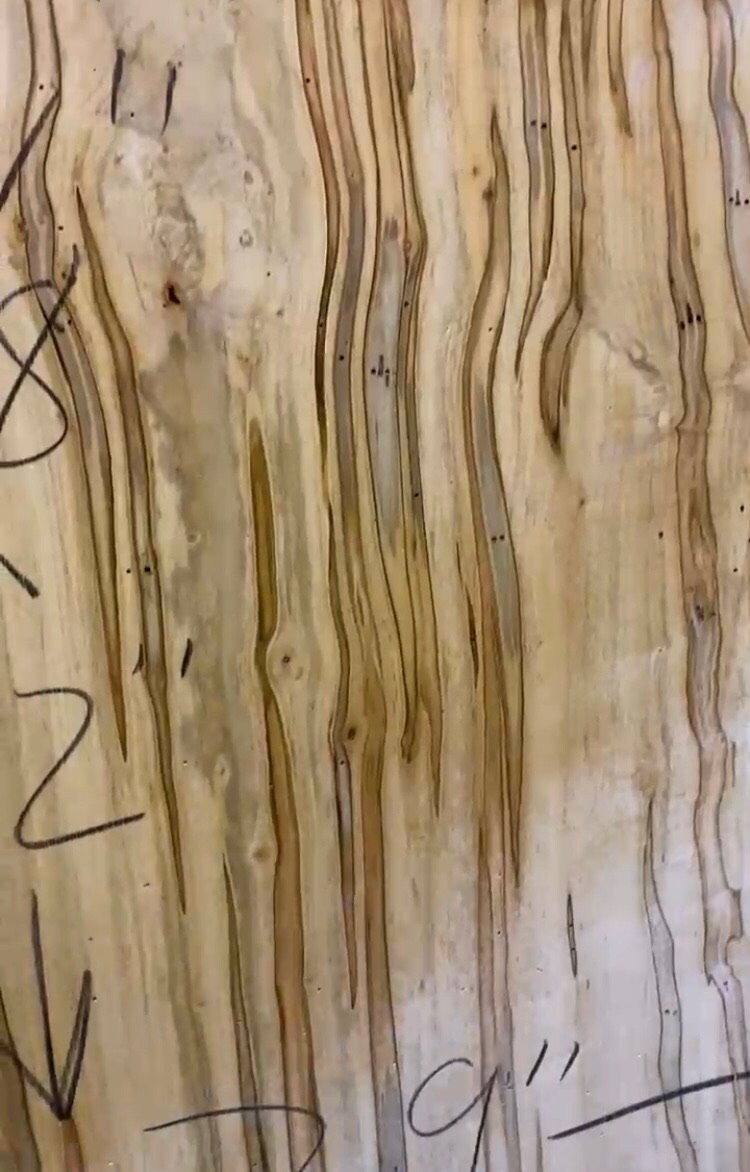 Spalted Maple Dining Table - Etsy