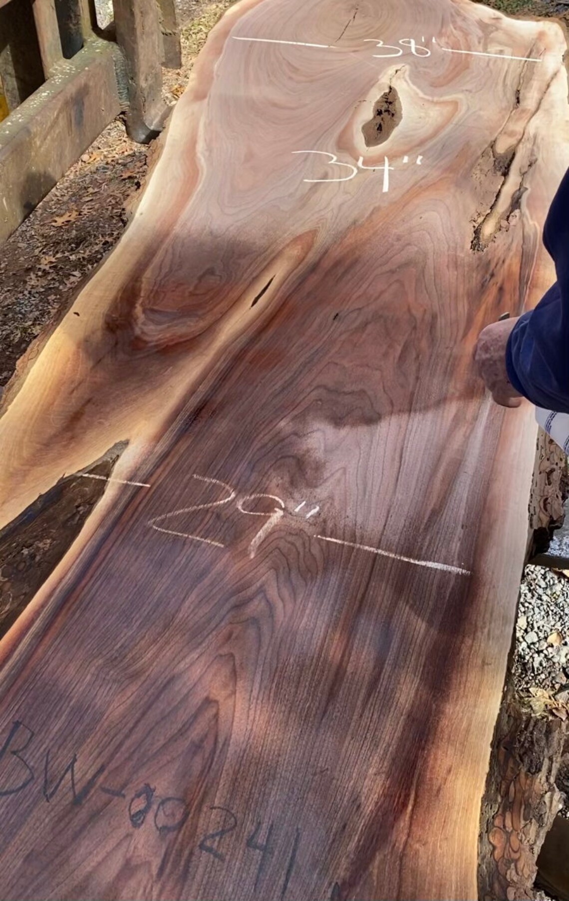 Black Walnut Wood Slab 12 Foot. Walnut Dining Table - Etsy