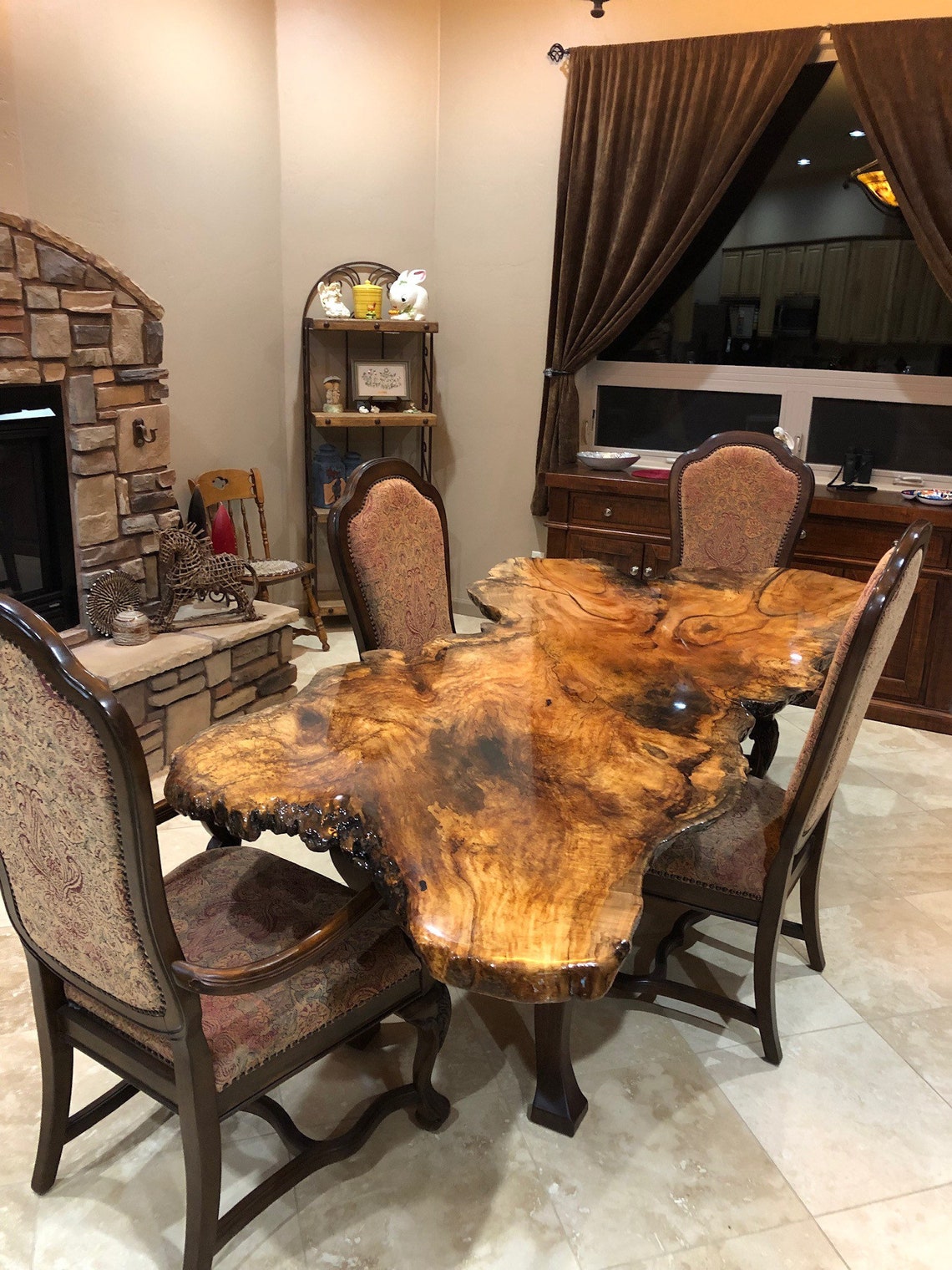 Wood Slab Coffee Table. Maple Wood Slab. Wood Slab Countertop. Live ...