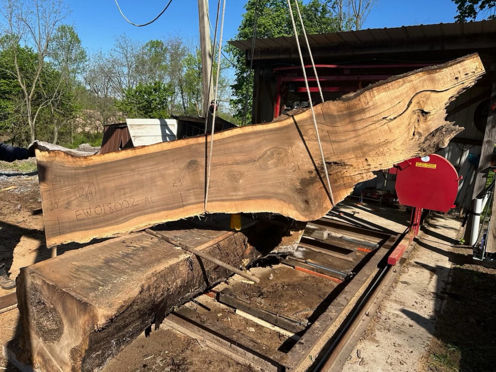English Walnut Live Edge Wood Slabs - Etsy