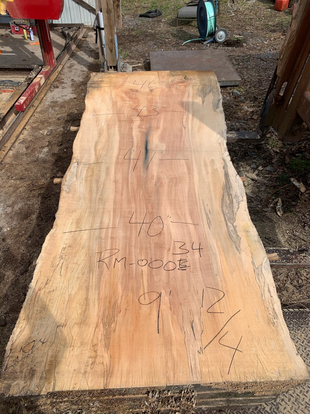 Red Maple Wood Slabs - Etsy
