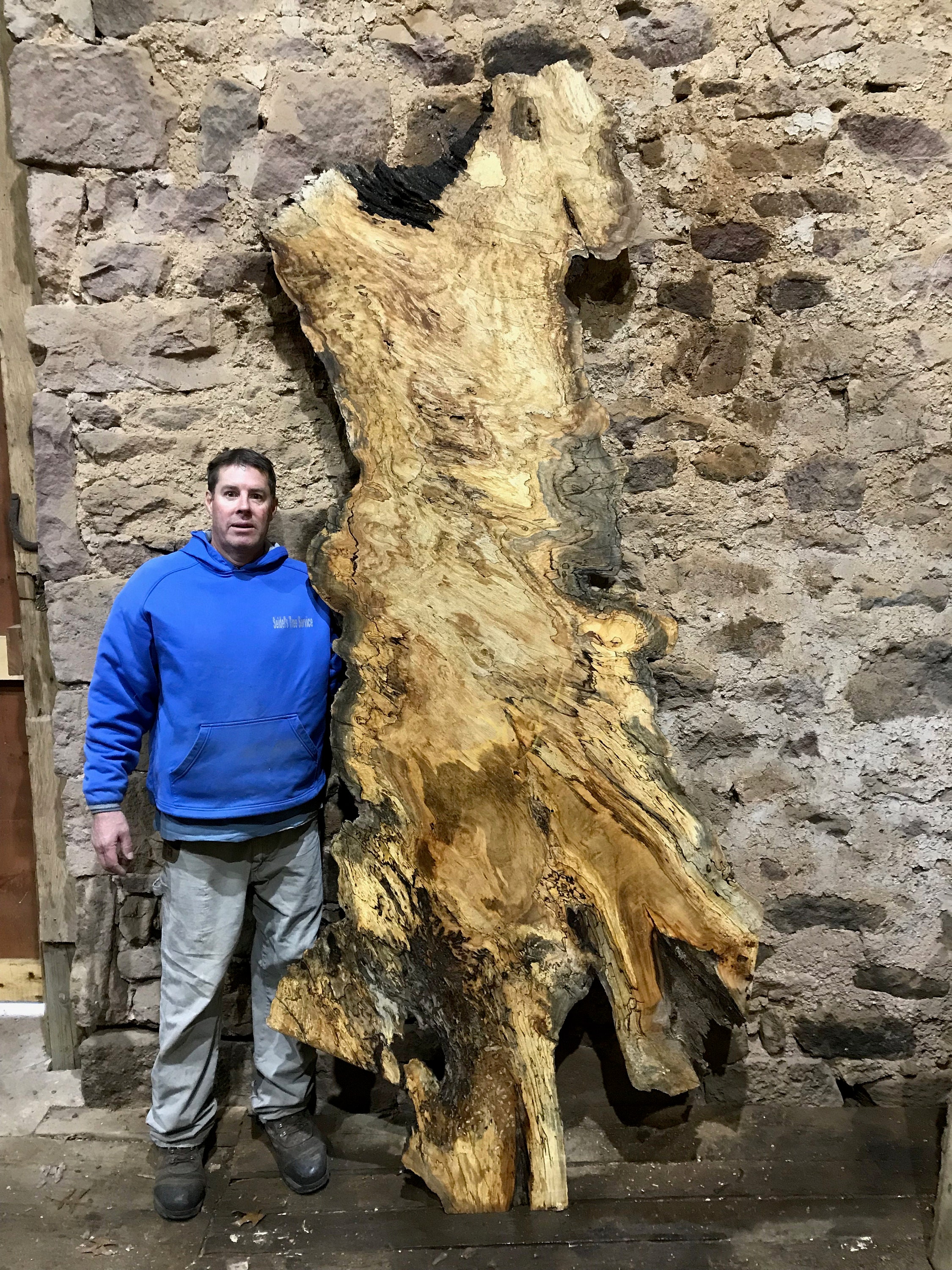 Silver Maple Live Edge Wood Slab - Etsy