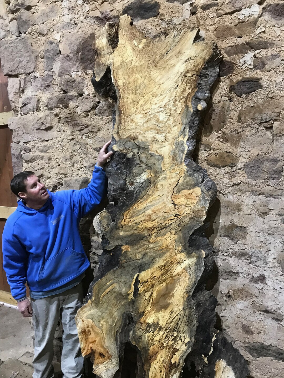 Silver Maple Live Edge Wood Slab - Etsy