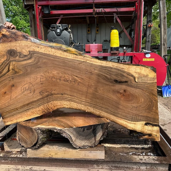 12 Foot White Pine Wood Slab. 12 Foot Long Wood Slab. 12 Foot Pine Wood ...