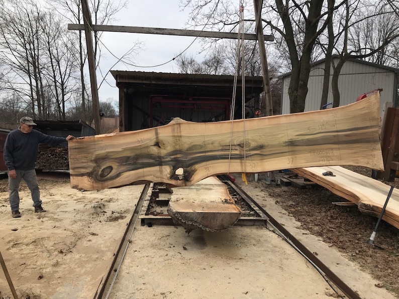 Tulip Poplar | Live Edge Wood | Reclaimed Wood Slabs | Kiln Dried Wood ...