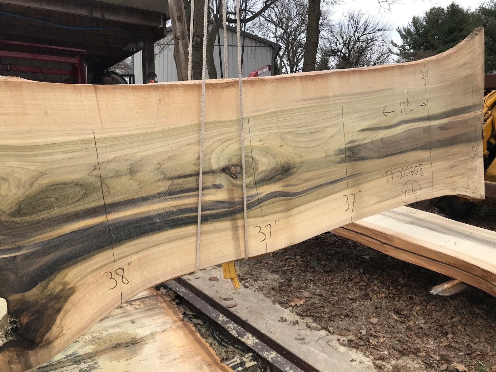 Tulip Poplar | Live Edge Wood | Reclaimed Wood Slabs | Kiln Dried Wood ...