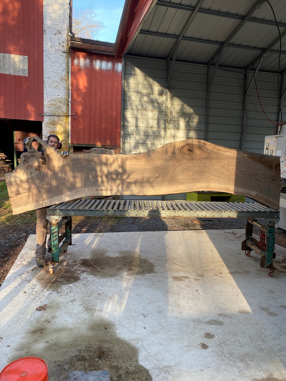 Black Walnut Wood Slabs Live Edge - Etsy
