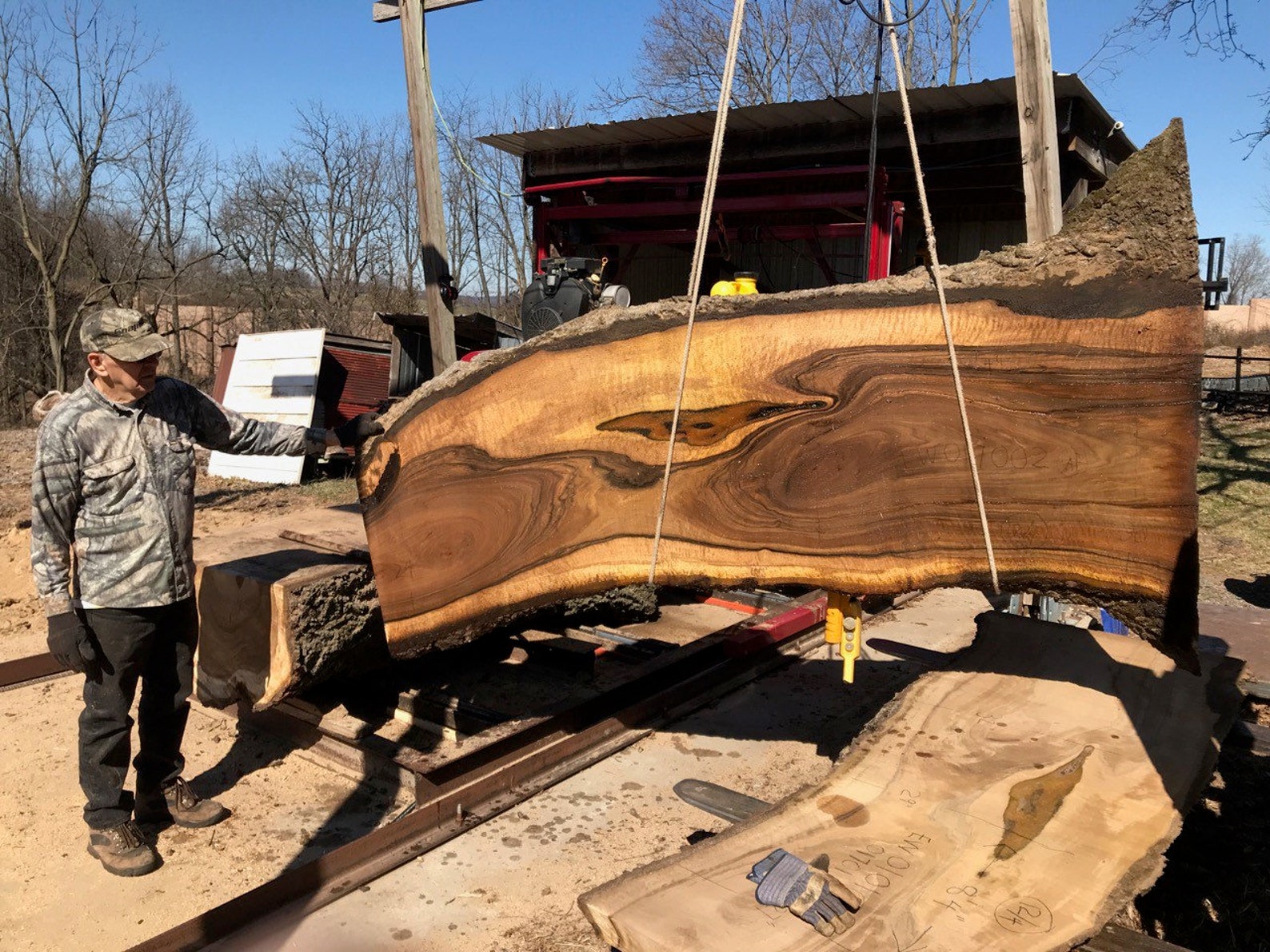 Walnut | Live Edge Wood | Reclaimed Wood Slabs | Kiln Dried Wood for ...