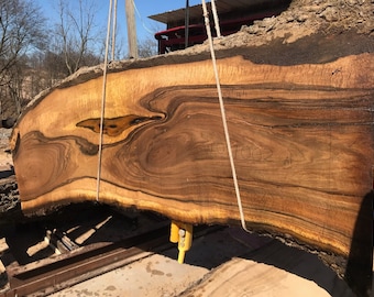 English Walnut | Live Edge Wood | Reclaimed Wood Slabs | Kiln Dried ...