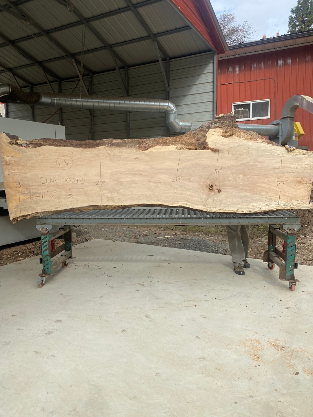 Kiln Dried Long Maple Wood Slab - Etsy