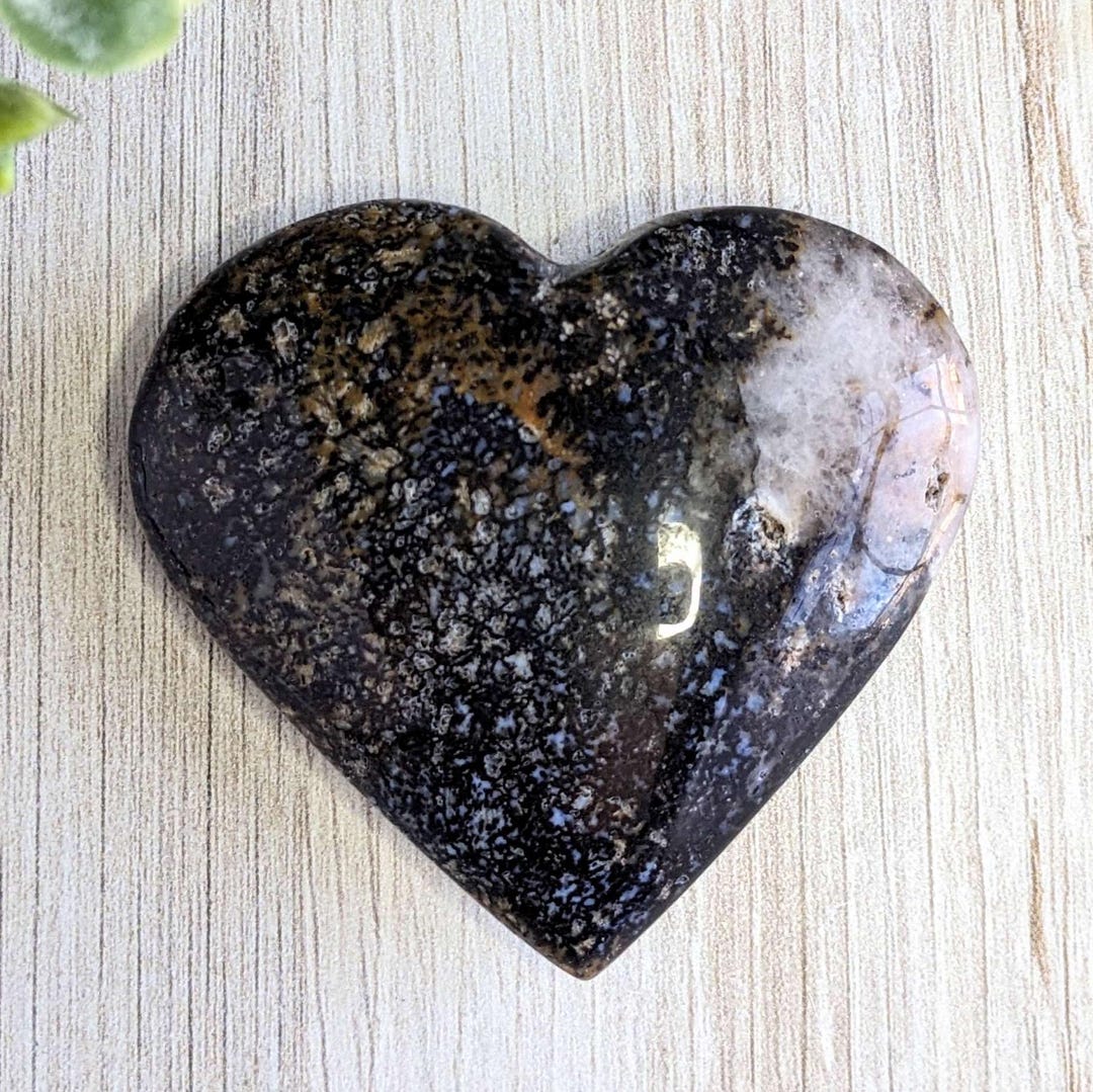 Cosmic Quartz Heart 2.5 / Lions Eye Quartz - Etsy